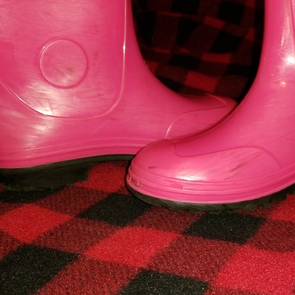 Shoes | Girls Pink Rain Boots | Poshmark